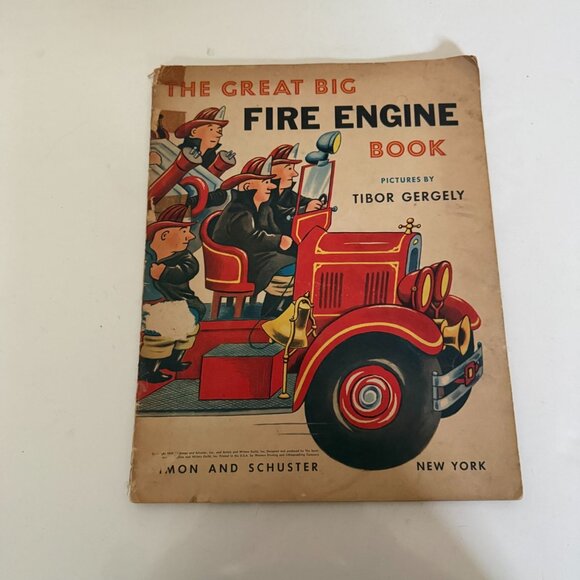 Simon & Schuster | Other | The Great Big Fire Engine Book By Tibor ...